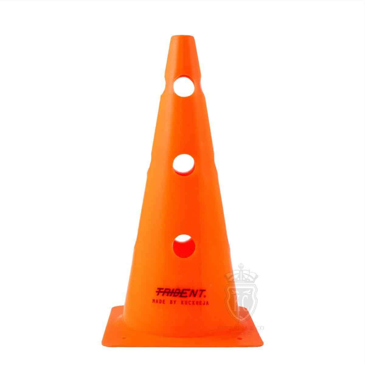 Trident 15″ Cone with Holes – Orange - Skoolah