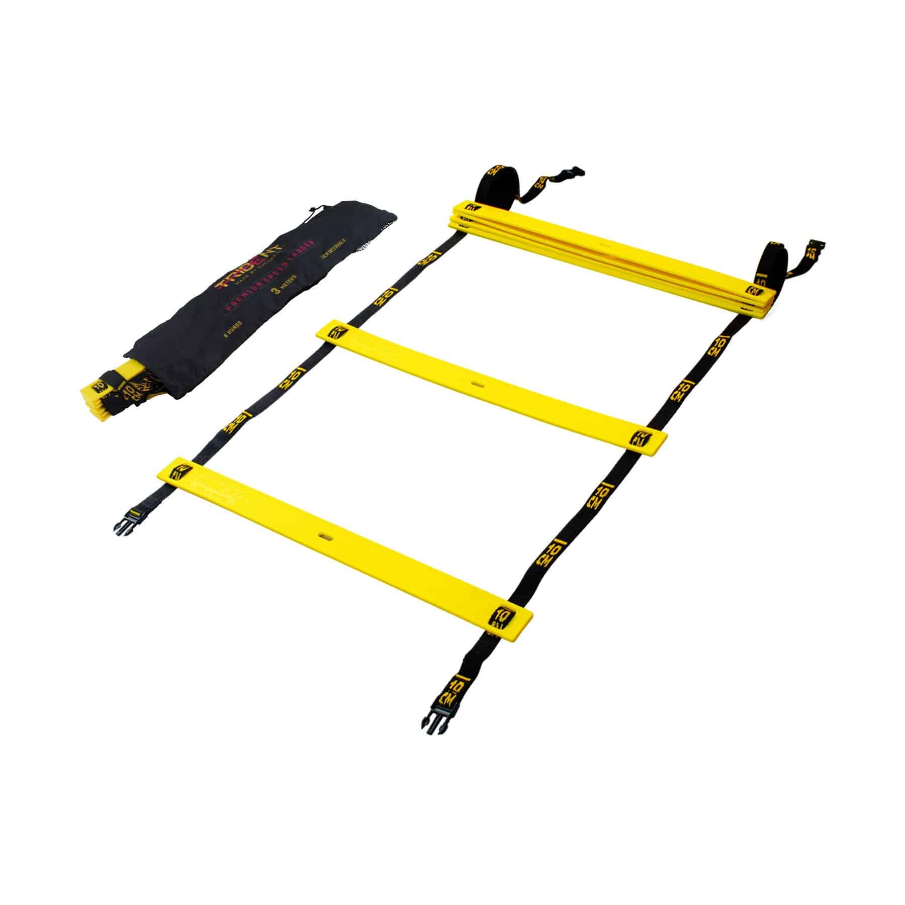 Trident Master Premium Speed Ladder – 3M (Yellow/Black) - Skoolah