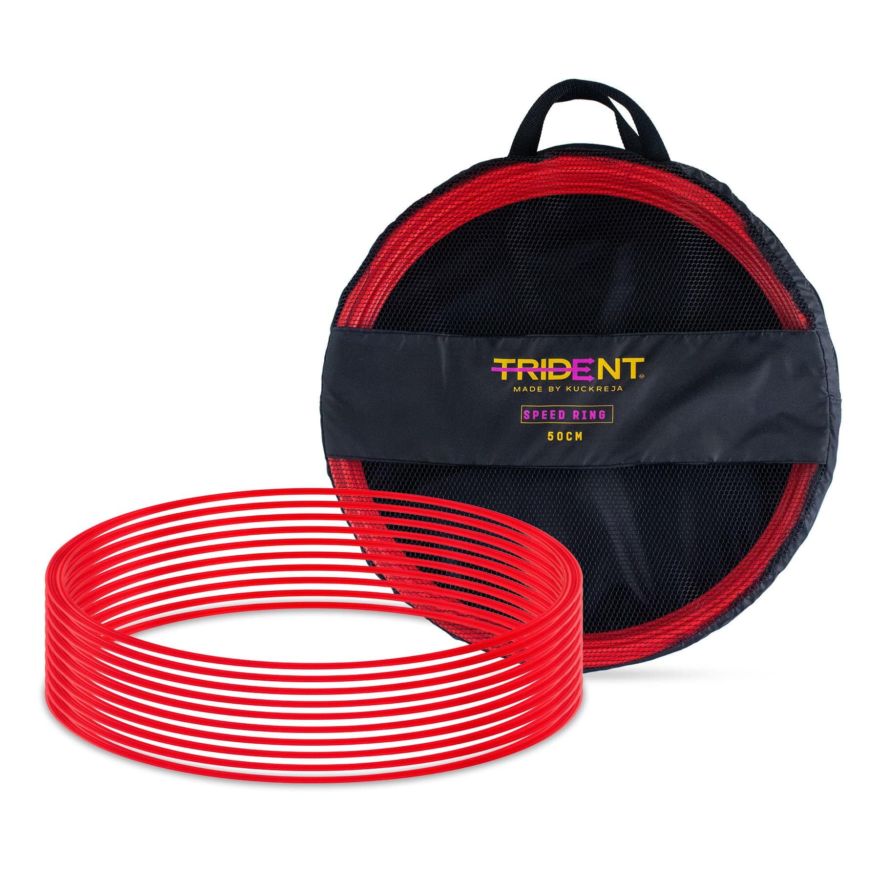 Trident Milestone Speed Rings – Red (Set of 10) - Skoolah