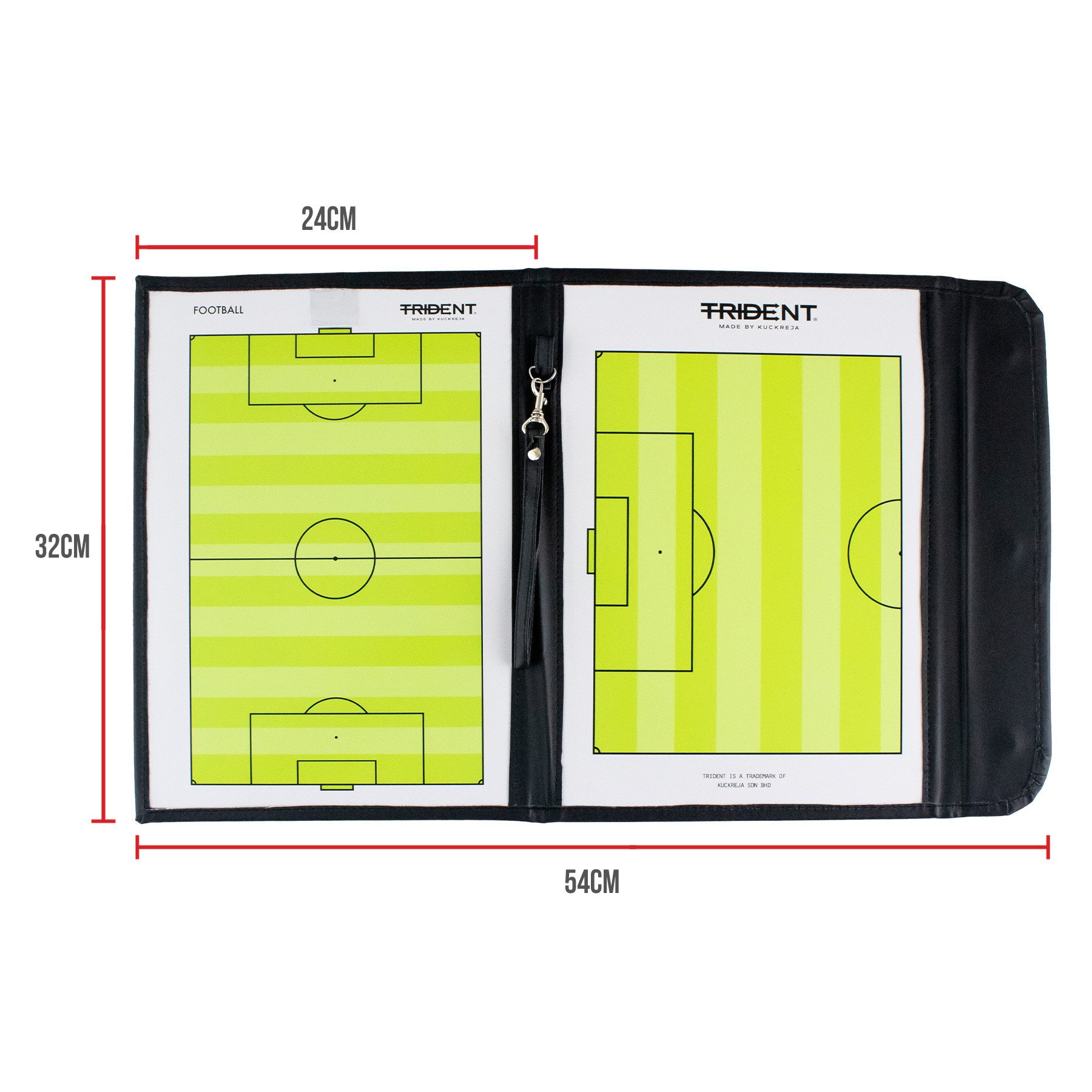 Trident Magnetic Coaching Folio – Football - Skoolah