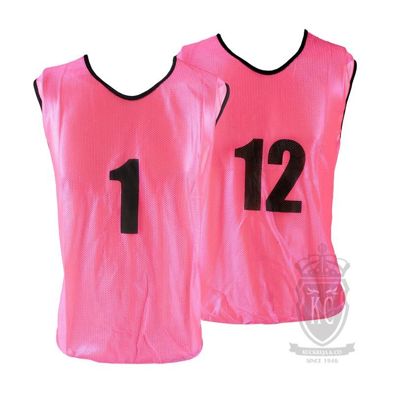 Trident Training Bib Set – Pink (1-12) - Skoolah
