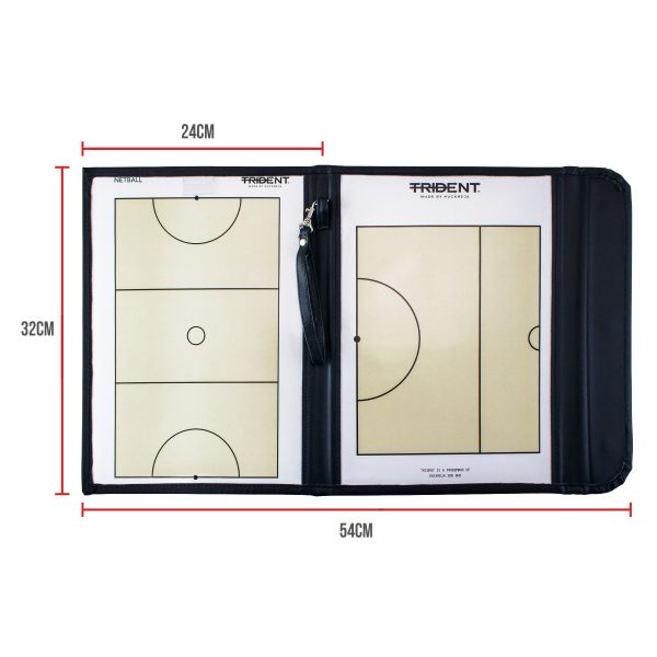Trident Magnetic Coaching Folio – Netball - Skoolah