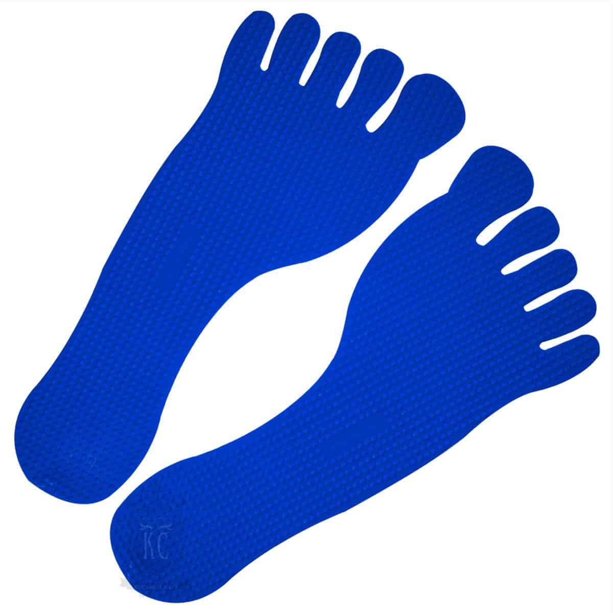 Trident Rubber Feet Markers – Blue - Skoolah