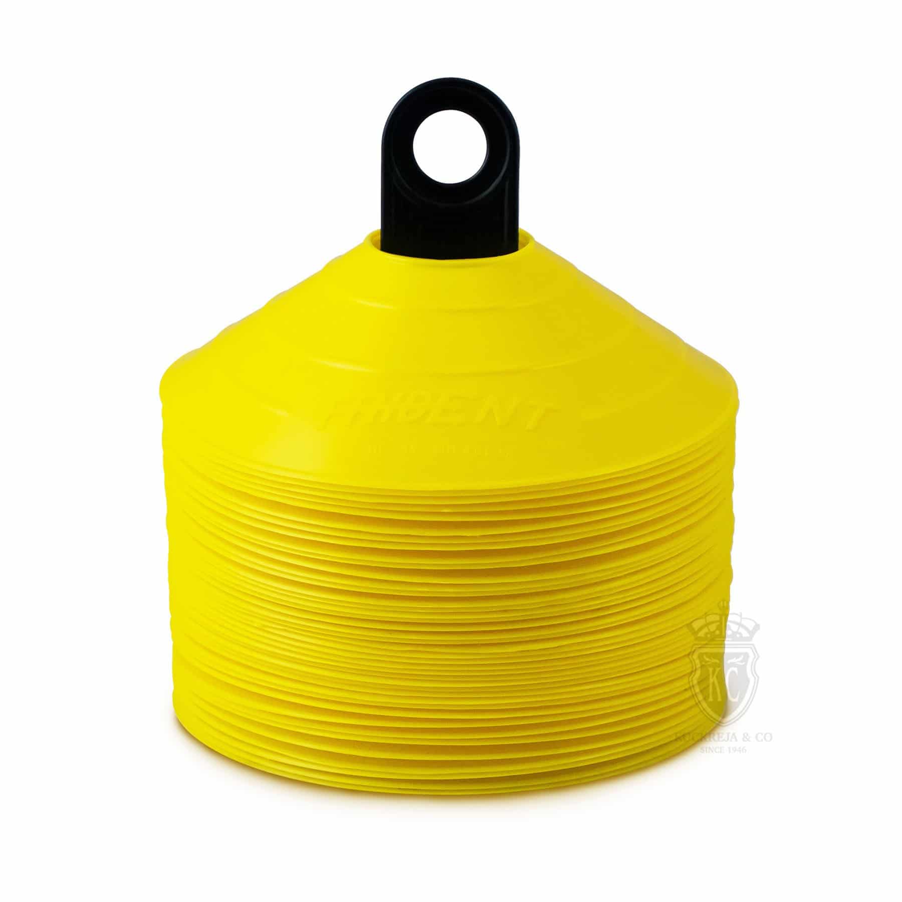 Trident Premium Disco Cone Set – 40 Pieces (Yellow) - Skoolah