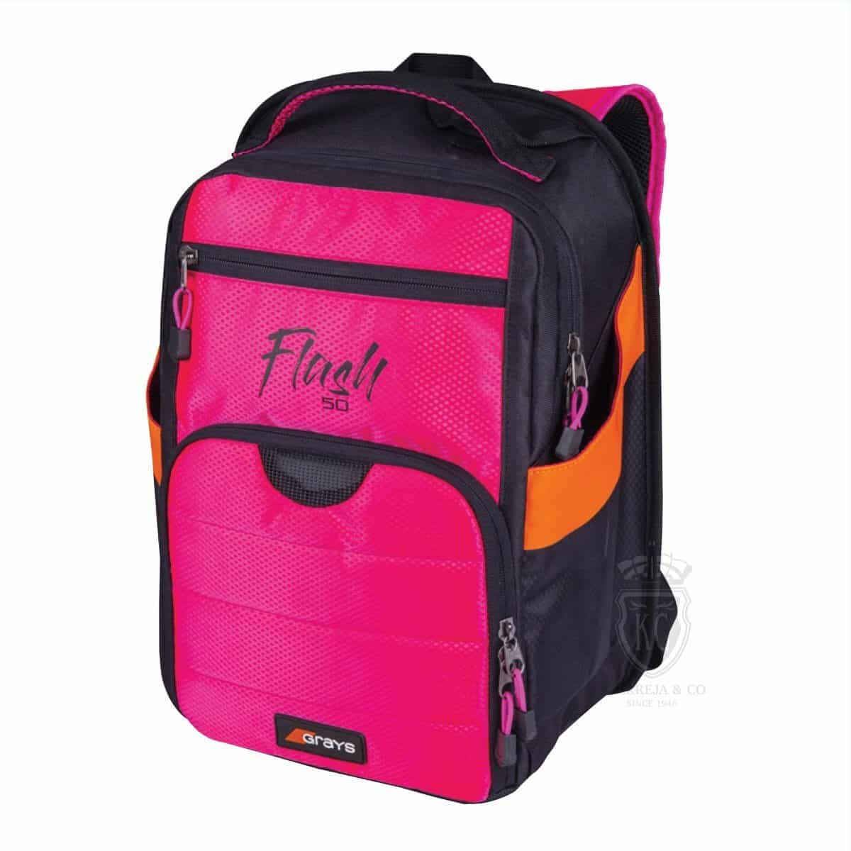 Grays Flash 50 Hockey Backpack – Black/Pink - Skoolah