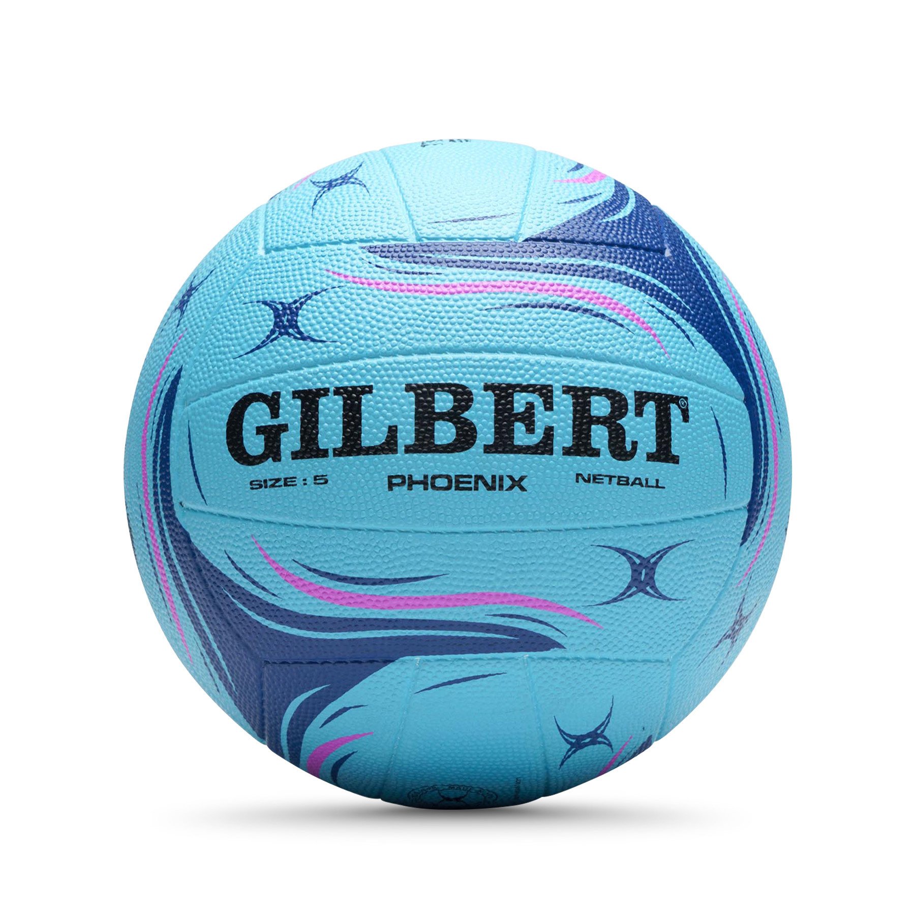Gilbert Phoenix Match Netball – Blue (Size 5, 4) - Skoolah