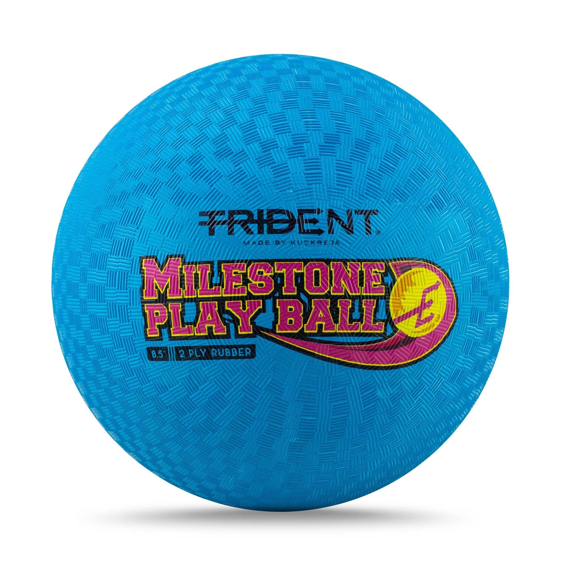 Trident Milestone Playground Ball – Blue (8.5″) - Skoolah
