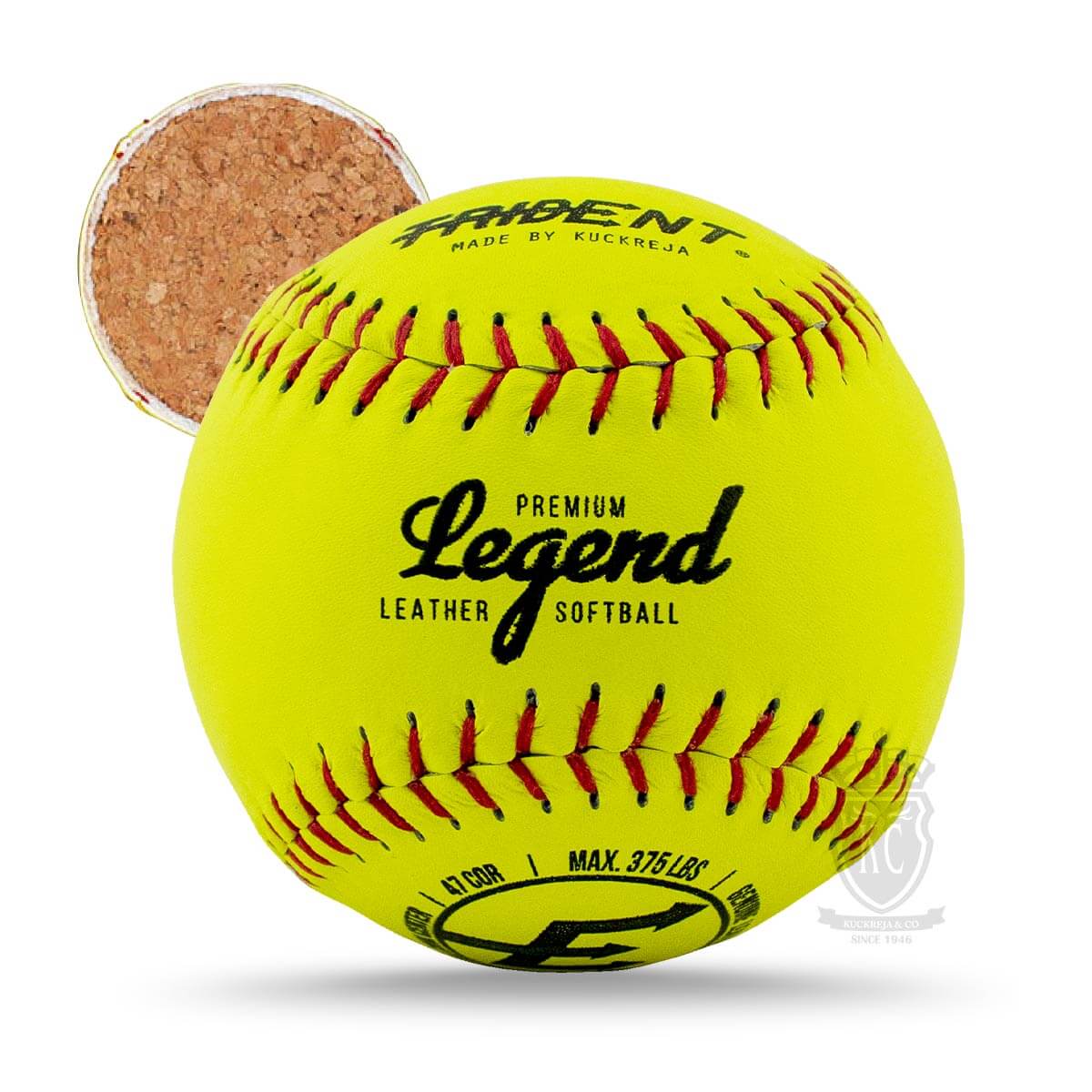 Trident Legend Leather Softball – 12″ - Skoolah