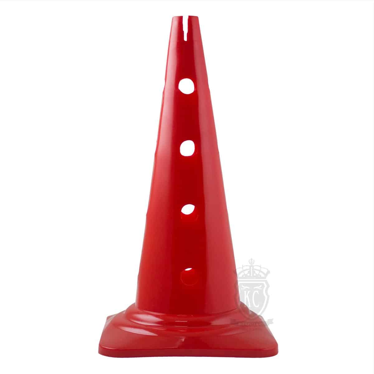 Trident 20″ Cone with Holes – Red - Skoolah