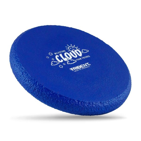 Trident Milestone Cloud Foam Frisbee – Blue - Skoolah