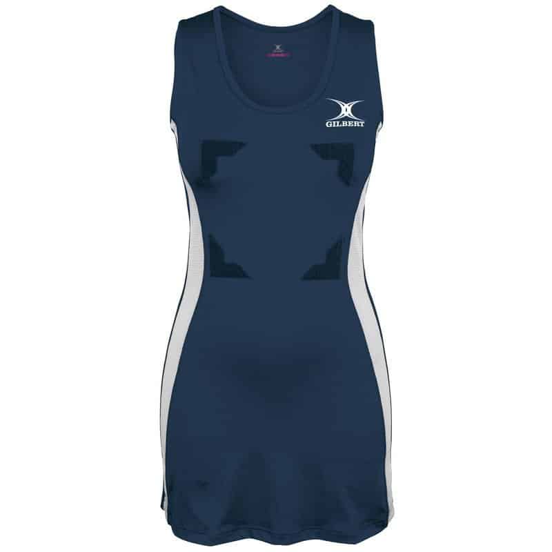 Gilbert Eclipse Netball Dress – Navy - Skoolah