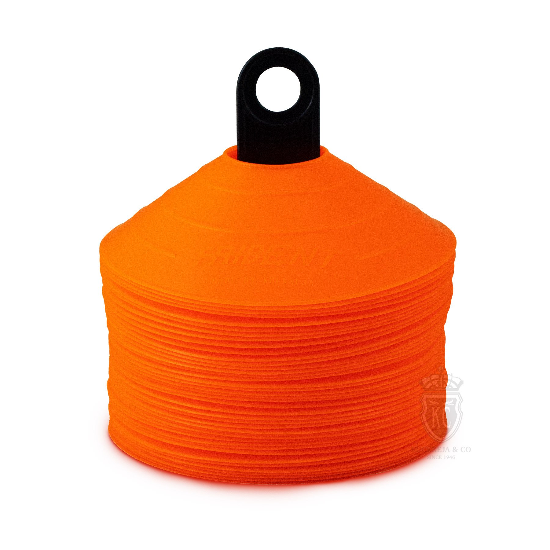 Trident Premium Disco Cone Set – 40 Pieces (Orange) - Skoolah